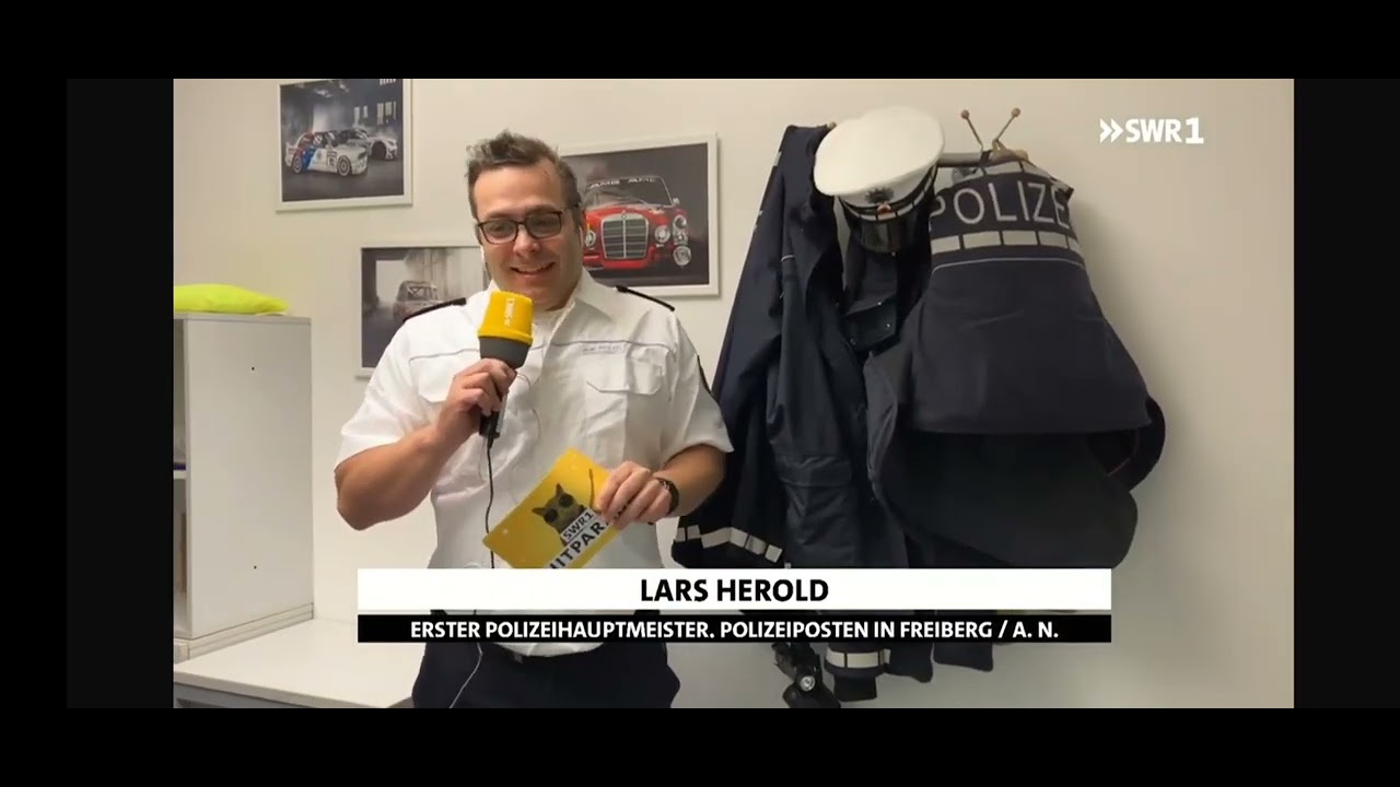 SWR 1 Hitparade 2023 - Hitansager Lars Herold - YouTube