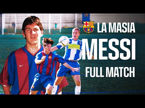 🍿 ENJOY LIONEL MESSI's PERFORMANCE AT LA MASIA AT THE AGE OF 17  | FULL MATCH 💎 | FC Barcelona