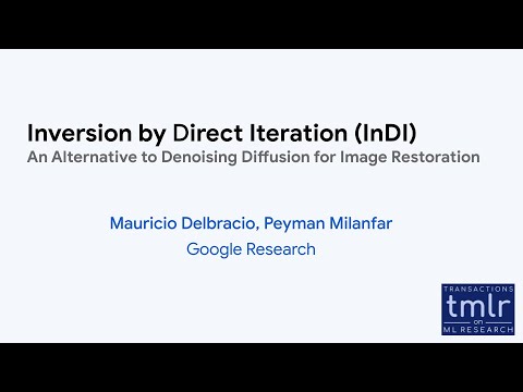 Inversion by Direct Iteration (InDI) - YouTube