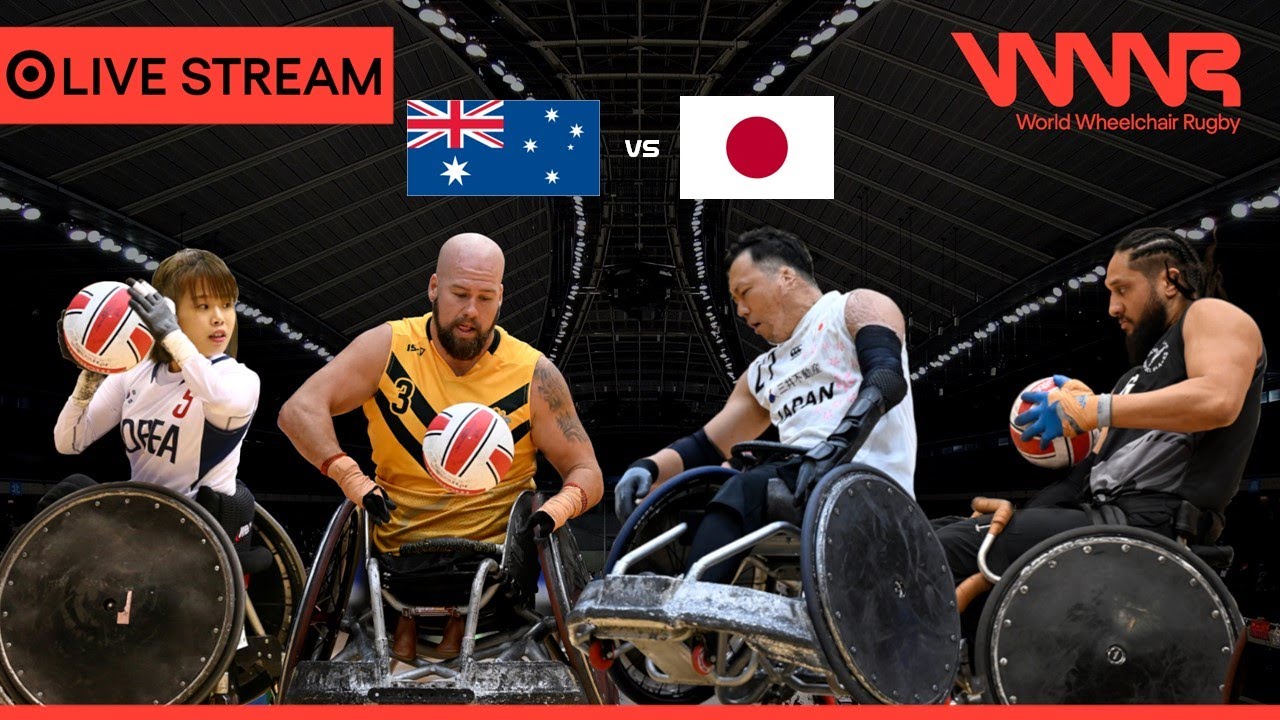 Game8「Australia vs Japan」｜Mitsui Fudosan 2023 World Wheelchair Rugby ...
