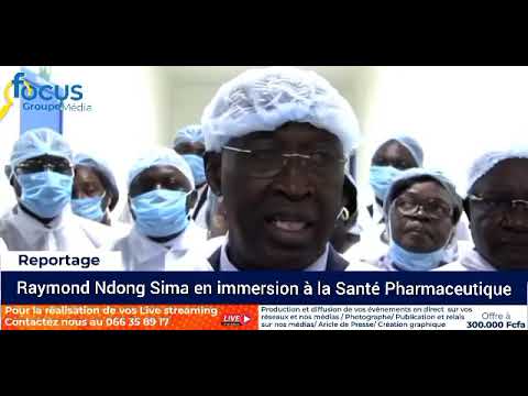 🟥🎥 Reportage:Raymond Ndong Sima en immersion à la Santé Pharmaceutique ...