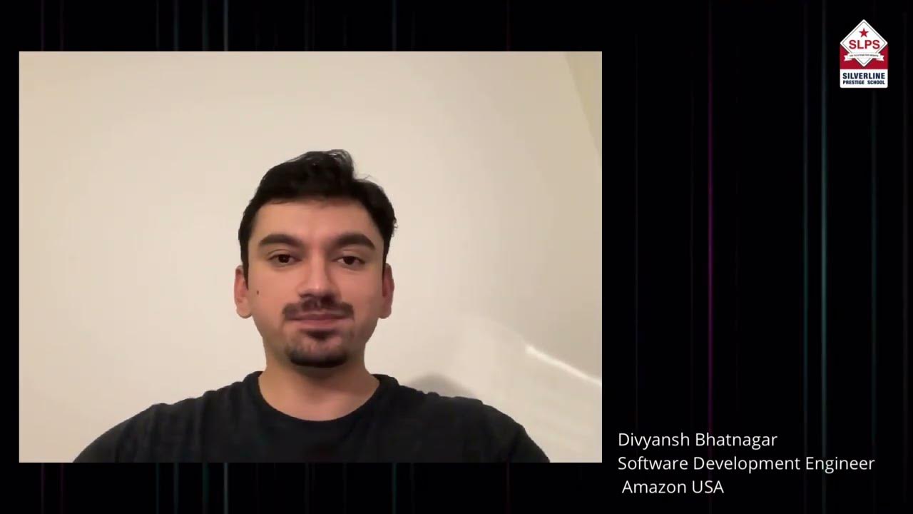 SLPS Alumni Speak Series : Divyansh Bhatnagar - YouTube