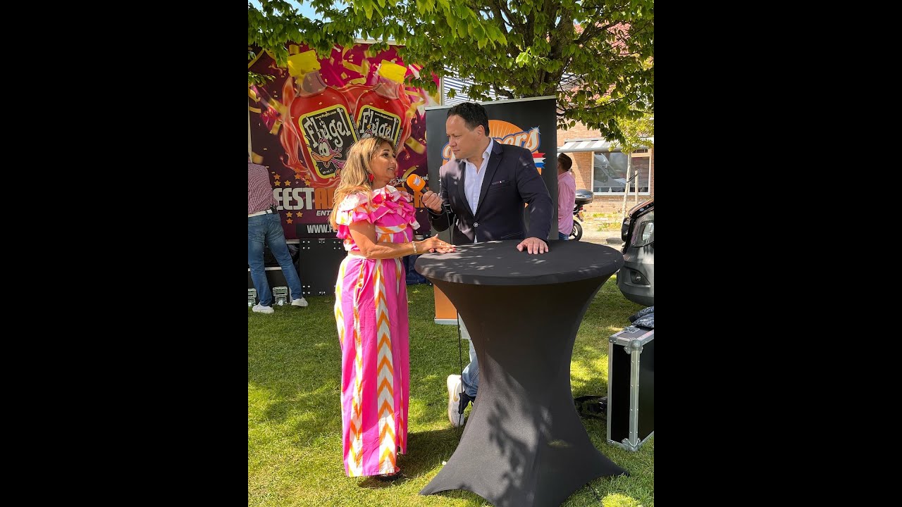 Toppers van Oranje event in Den Bommel - interview Joanna Bridge 14-05 ...