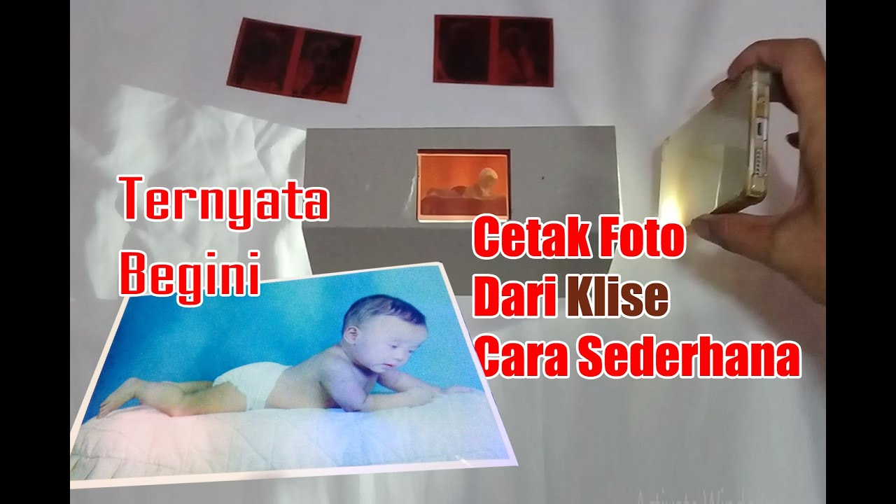 Cetak foto dari Klise | Experiment | Negatif Film - YouTube