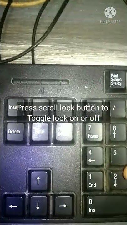 (scroll lock) how to use this. keyboard trick - YouTube