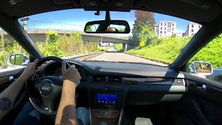 Atlas Gray 2002 Audi S6 Avant Driving Video