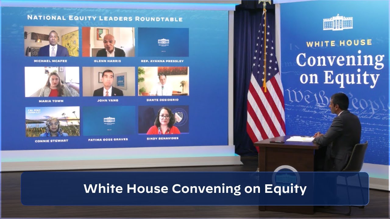 White House Convening on Equity - YouTube