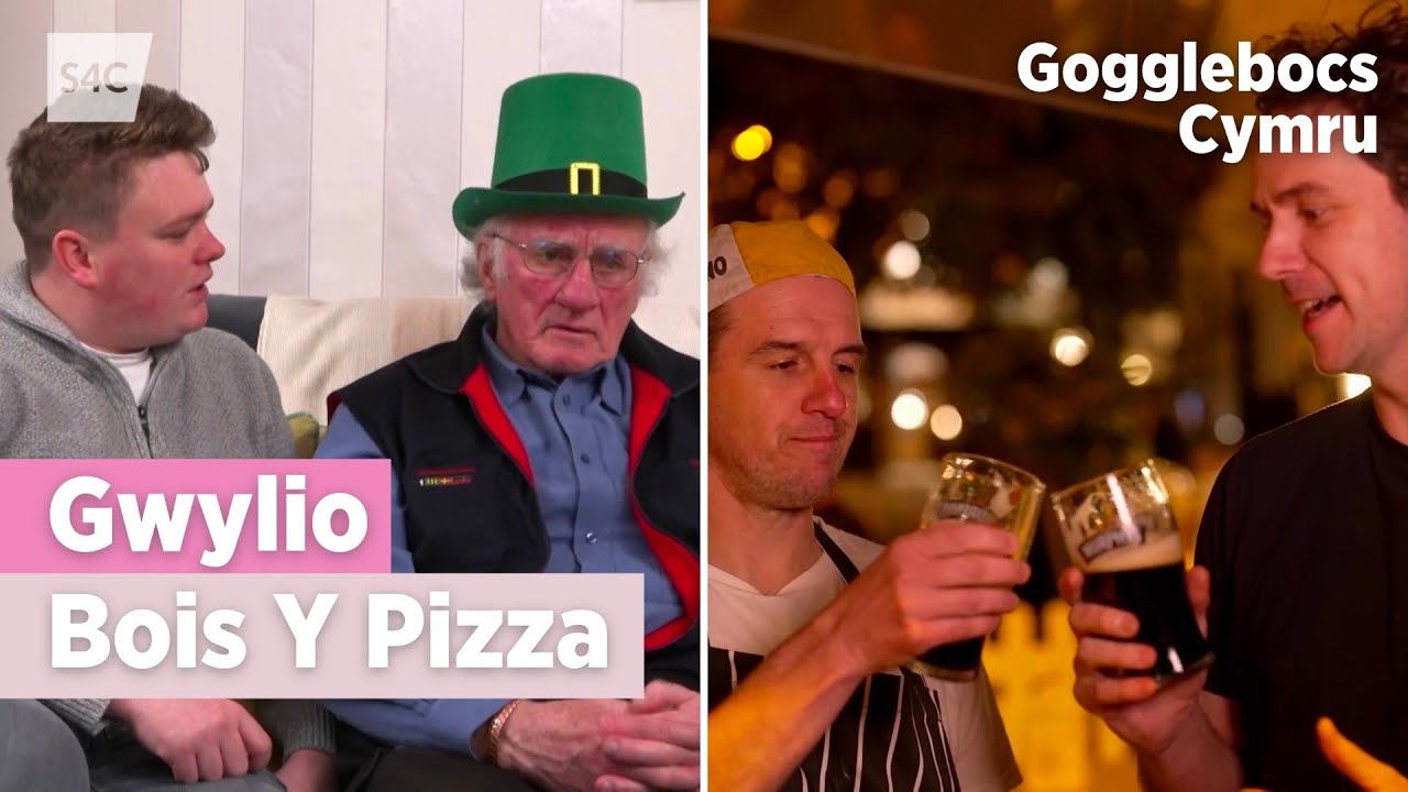 Criw Gogglebocs Cymru yn gwylio Bois Y Pizza | S4C - YouTube