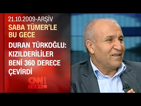 Duran Türkoğlu: Doktorlar dahi çoğu kişi yanlış nefes alıyor - Saba Tümer'le Bu Gece - 21.09.2009