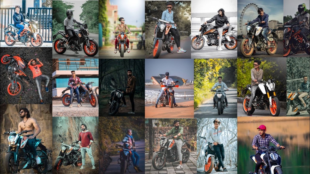 Duke photo pose for boy || photoshoot with KTM Duke pose || Duke pose ...