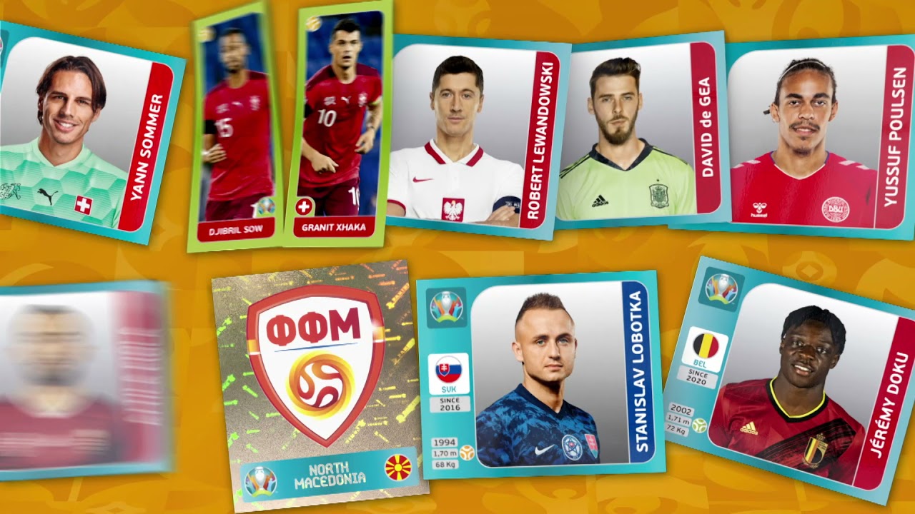 PANINI UEFA 2020 Tournament Edition - YouTube
