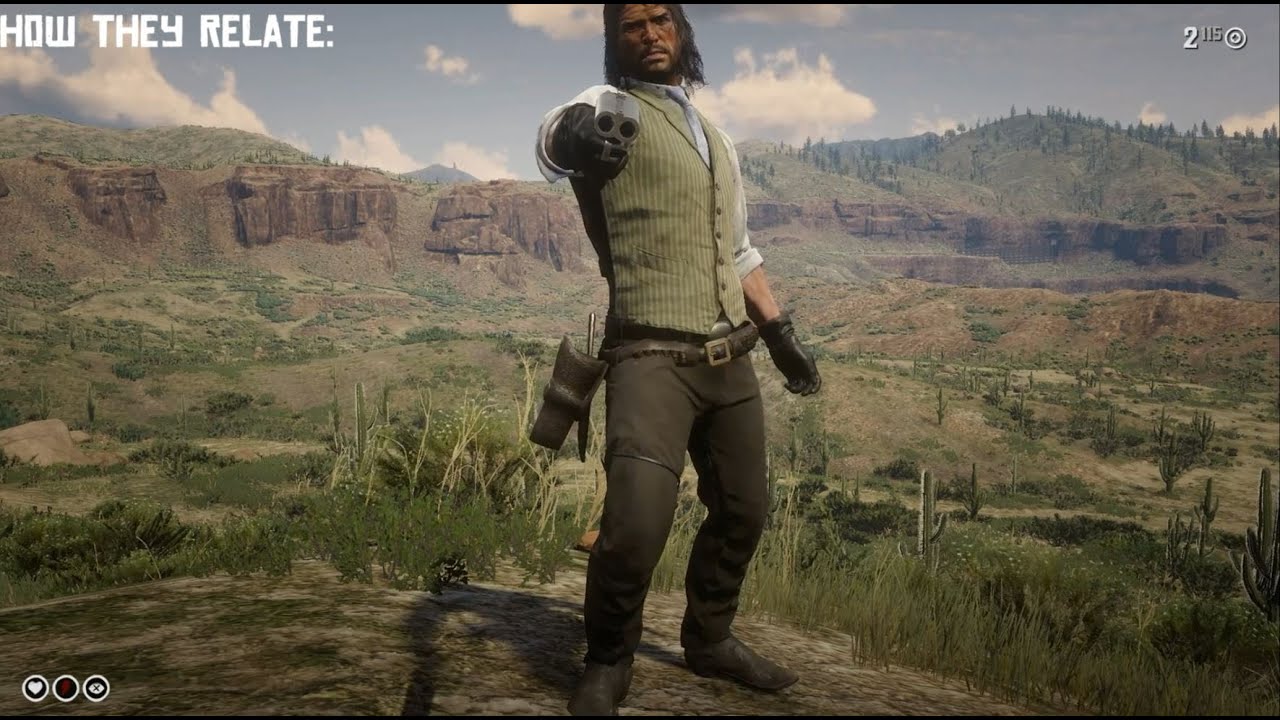 The RDR2 Intro is a Reference to the RDR1 Cover Art [Hidden Reference ...