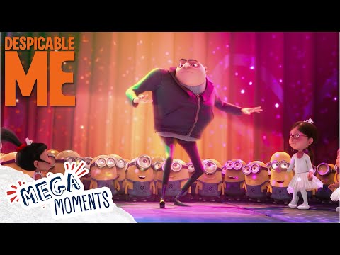 Gru's Groovy Dance Moves! | Despicable Me | Movie Moments | Mega Moments