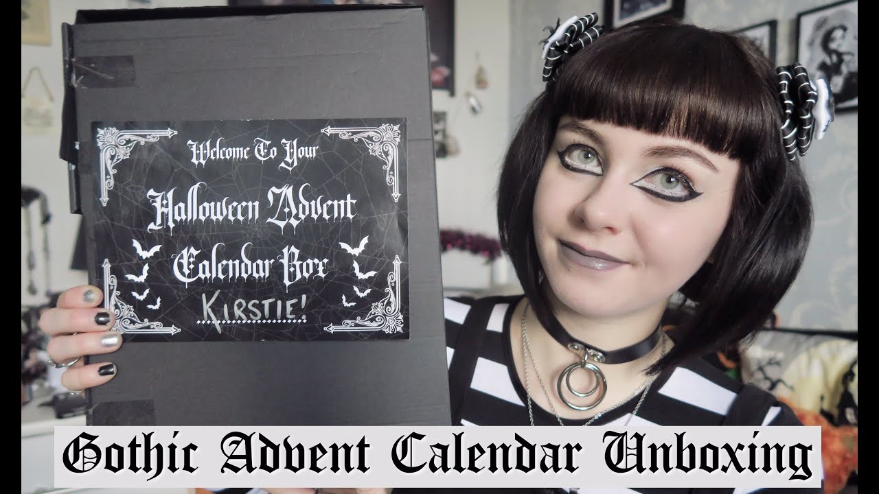 HALLOWEEN ADVENT CALENDAR UNBOXING - HANNAH HORROR - YouTube