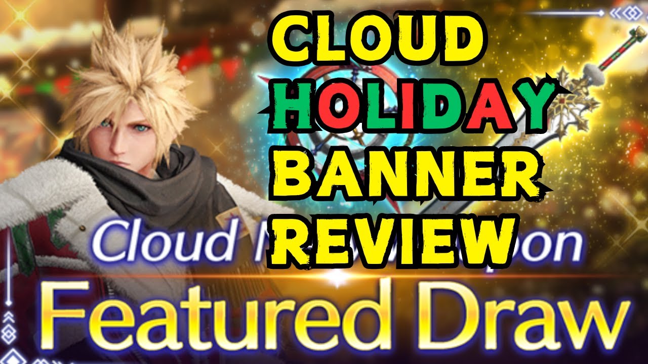 CLOUD Holiday Banner Thoughts & Review - FF7 Ever Crisis - YouTube