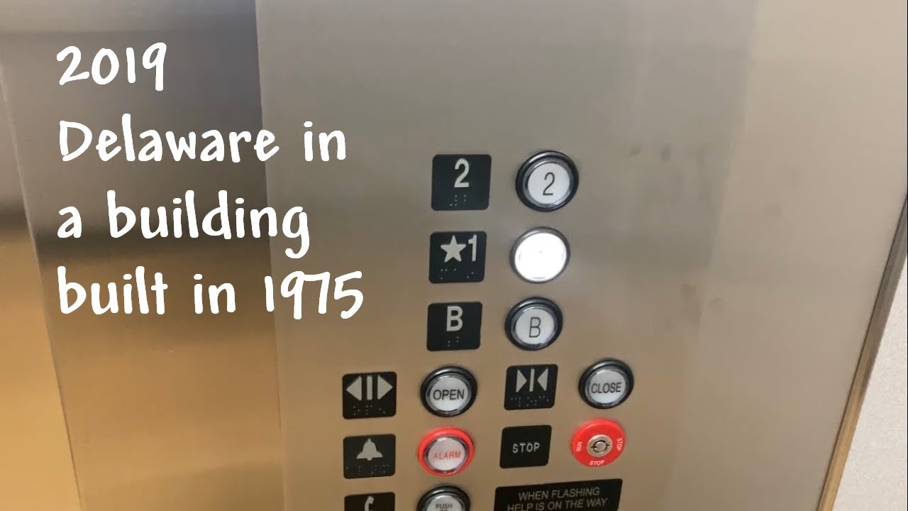 1041. Delaware Hydraulic Elevator at The Bush Street Office Building ...