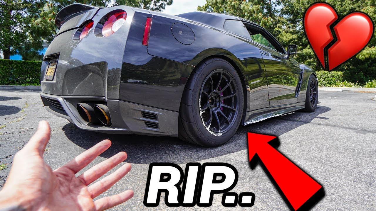 I Crashed My Nissan GTR... - YouTube