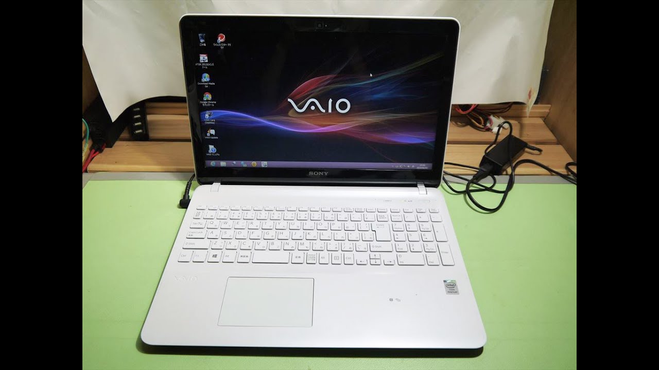 SONY VAIO Fit 15E(SVF153B1GN) Windows 8 Home 64bit - YouTube