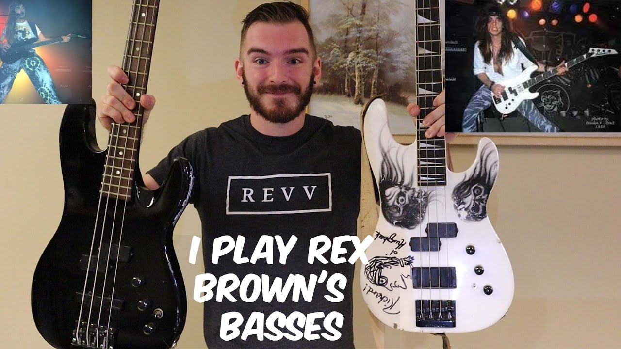 I RESTORED AND PLAYED REX BROWN'S ORIGINAL BASSES!! - YouTube