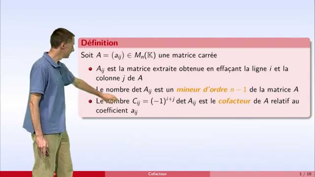 Déterminants - partie 4 : calculs - YouTube