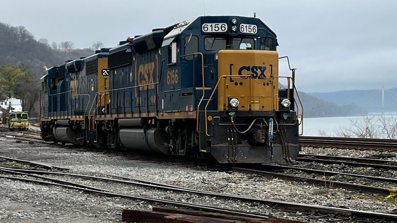 Csx trains through out the week - YouTube