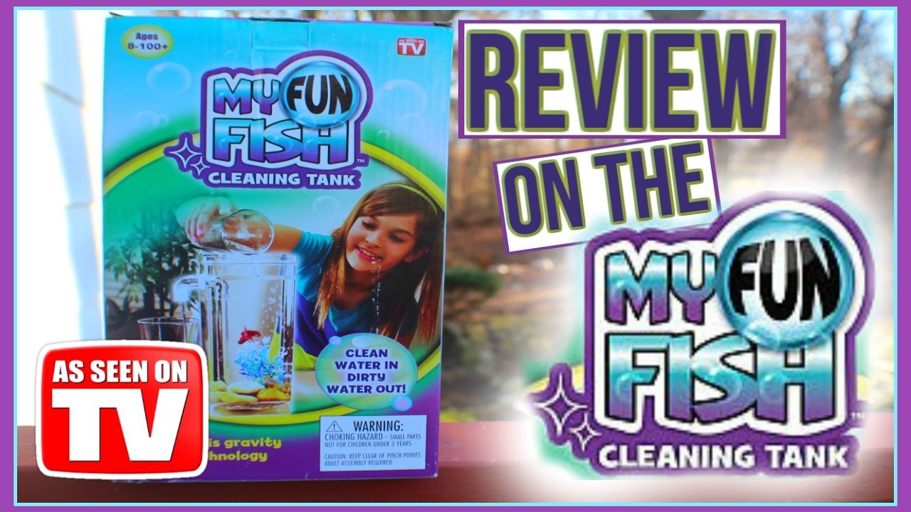 REVIEW: MY FUN FISH SELF CLEANING TANK! 🐟 - YouTube
