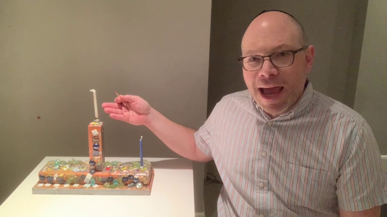 1st Candle - Rabbi Jonathan Malamy - YouTube