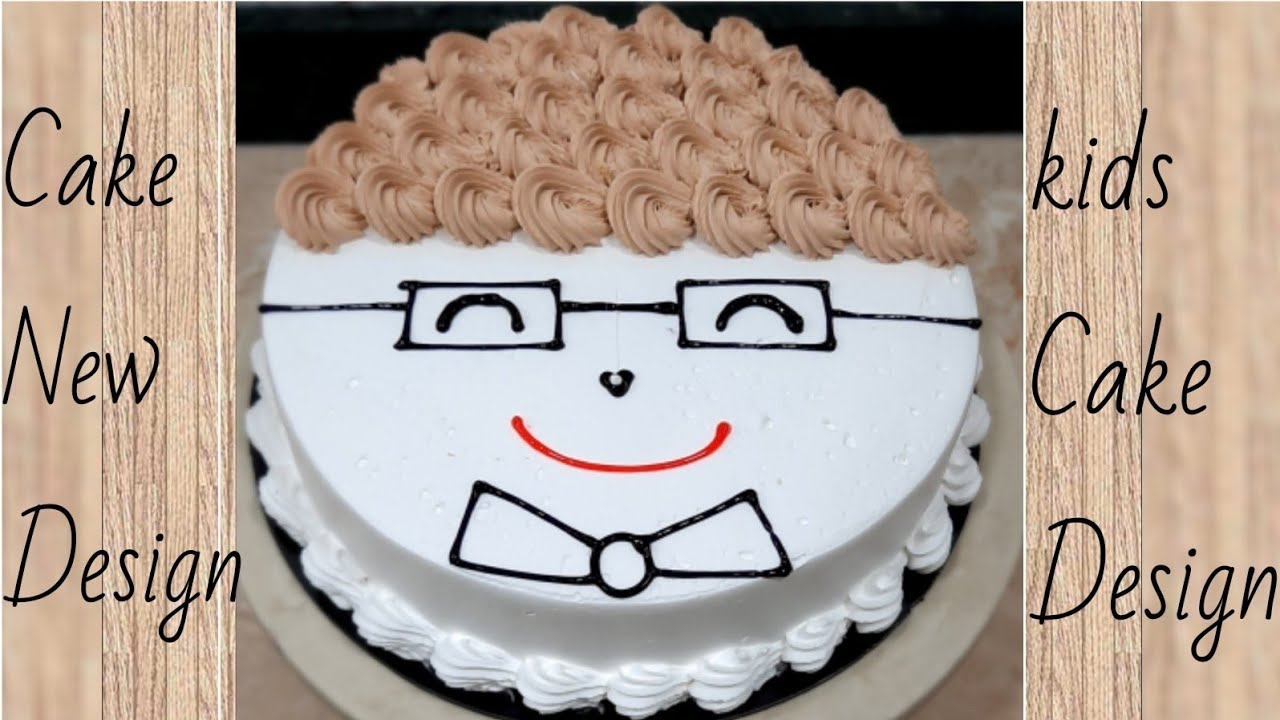 Brown Cartoon Cake for kids | Kids cake design | Birthday Cake | Life ...