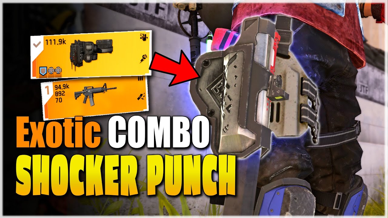 The *SHOCKING EXOTIC COMBINATION* in The Division 2 | Shocker Punch ...
