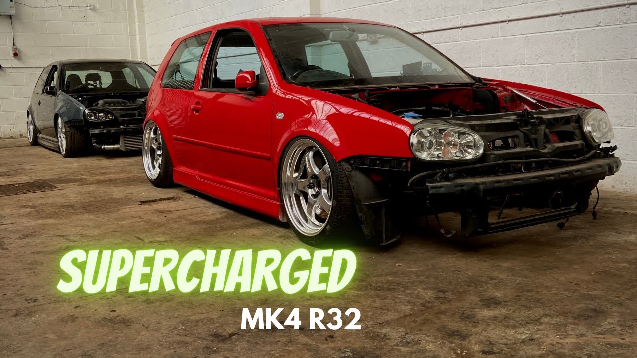 500hp supercharged MK4 R32 (part 2) - YouTube