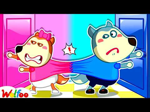 NEW | Mommy's Magic Sticky Shirt! Teaches Children To Be Friendly | Cartoons For Kids |Wolfoo Family