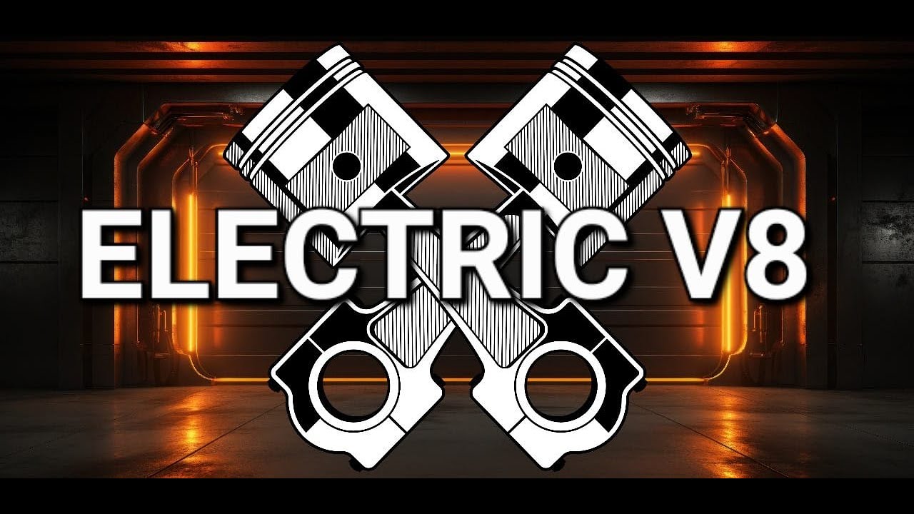 An ELECTRIC V8 ENGINE explained in 4 minutes - YouTube