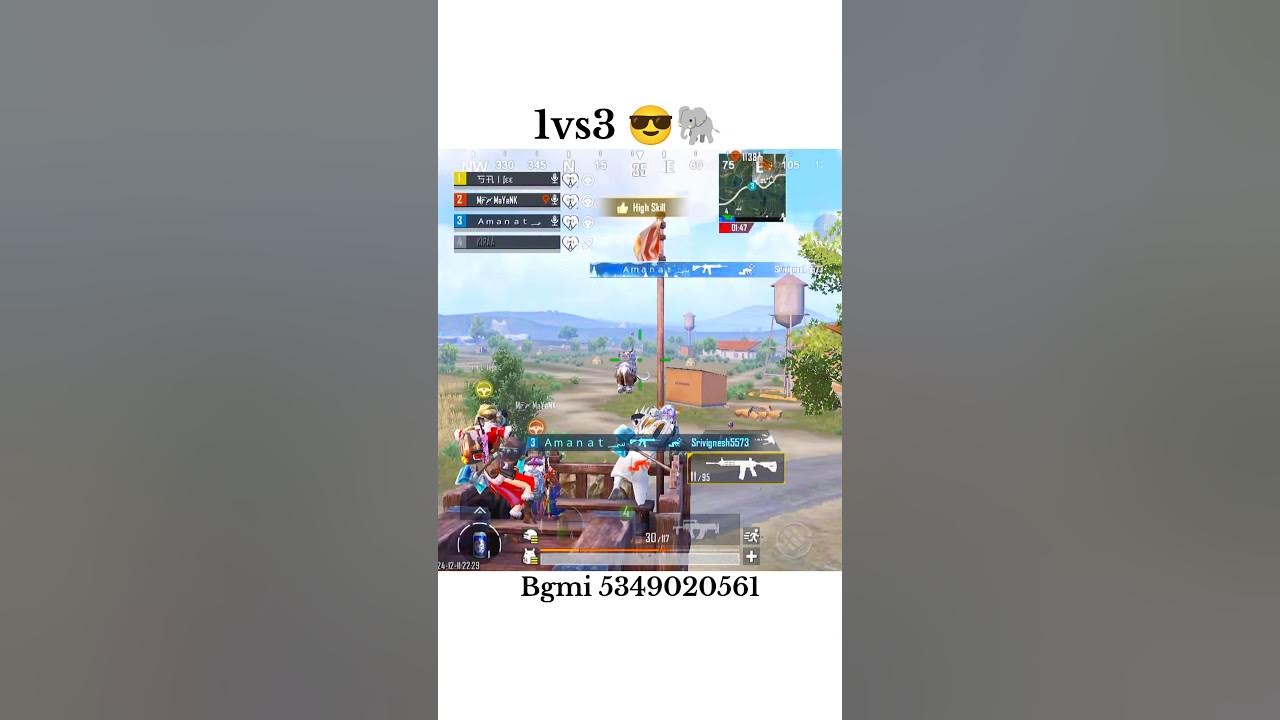 1vs3 with elephant 🐘 in #bgmi #pubgmobile #trending #battleroylegame #viralvideo #gaming - YouTube