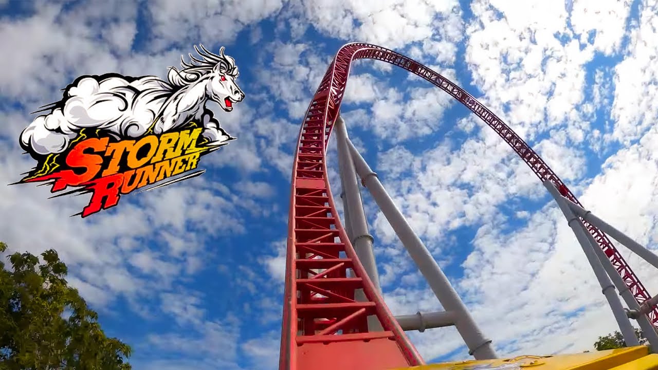 [4K] Storm Runner POV at Hersheypark - YouTube