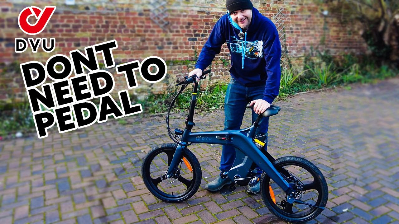 Ditch The Pedals! Unboxing The Portable & Powerful Dyu T1 Electric Bike ...