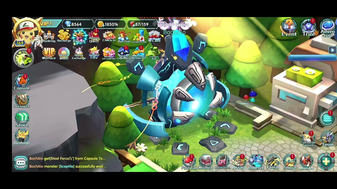 Pokeland legend = How to increase speed - YouTube