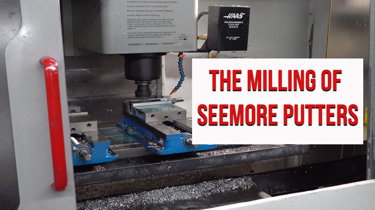 SeeMore Putters Milling - YouTube