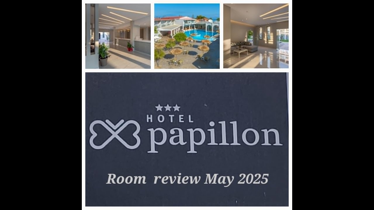 Our room at Hotel Papillon, Argassi, Zante. - YouTube
