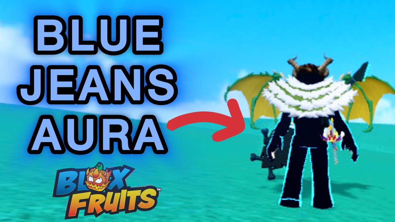 How To Get Blue Jeans Aura in Blox Fruits FAST! | Blue Jeans Aura Skin Guide - YouTube