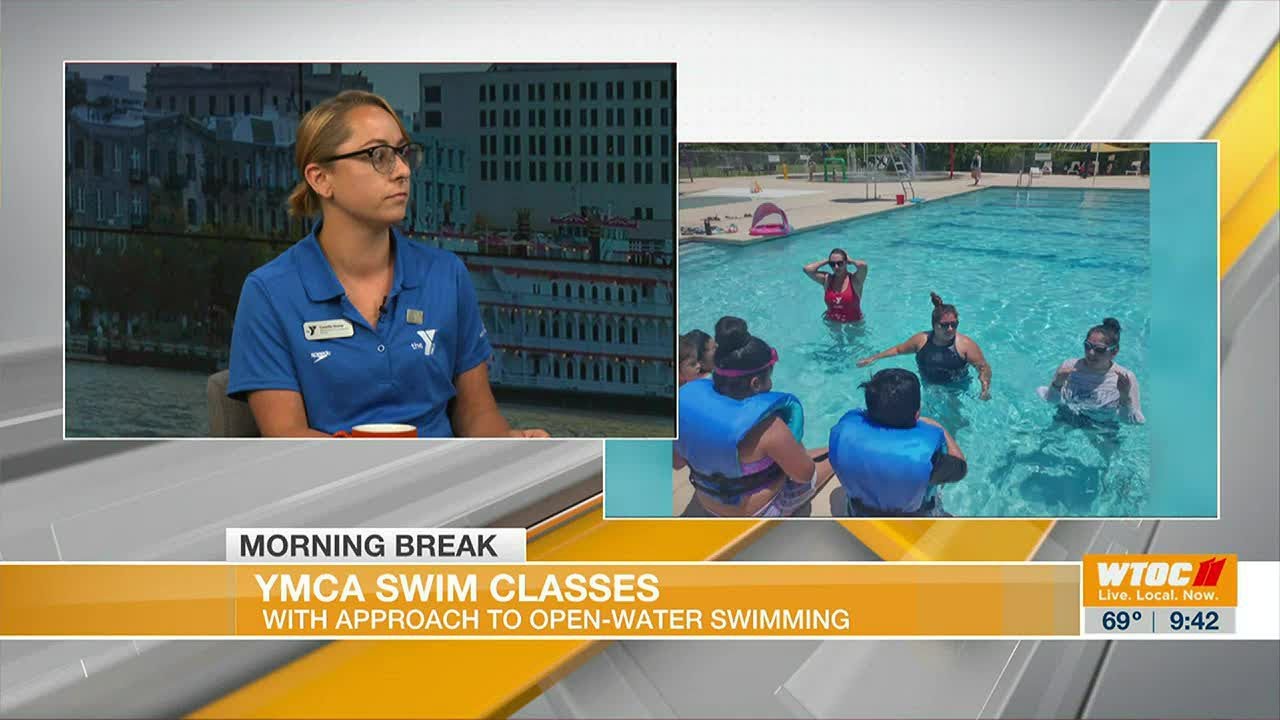 YMCA open water swim classes - YouTube