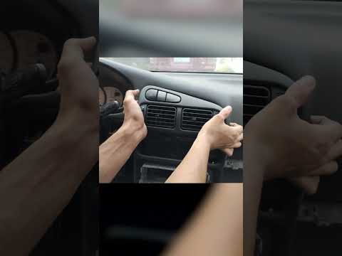 Mitsubishi Lancer Libero Dashboard Removal