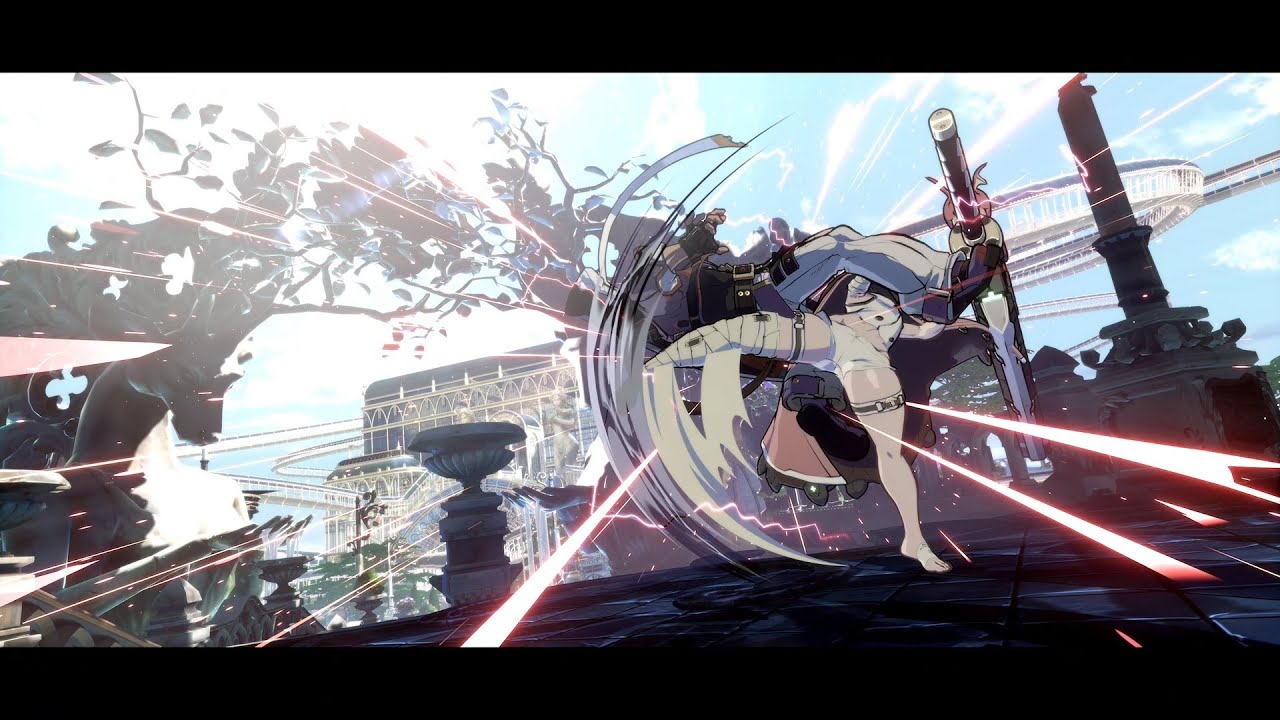 Guilty Gear Strive match - Ramlethal Valentine vs. Sol Badguy - YouTube