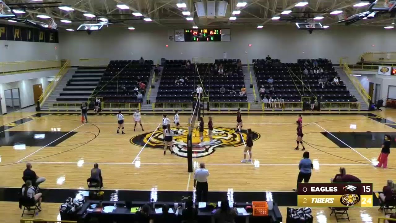 2020-2021 Prairie Grove Tigers Volleyball vs Huntsville Eagles Varsity ...