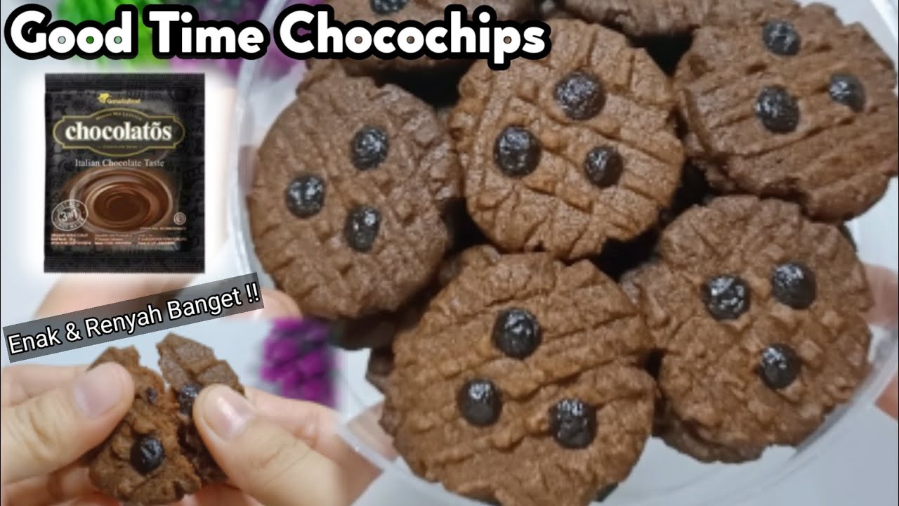 RESEP GOOD TIME CHOCOCIPS CHOCOLATOS DRINK. Kue Kering Ekonomis Takaran ...