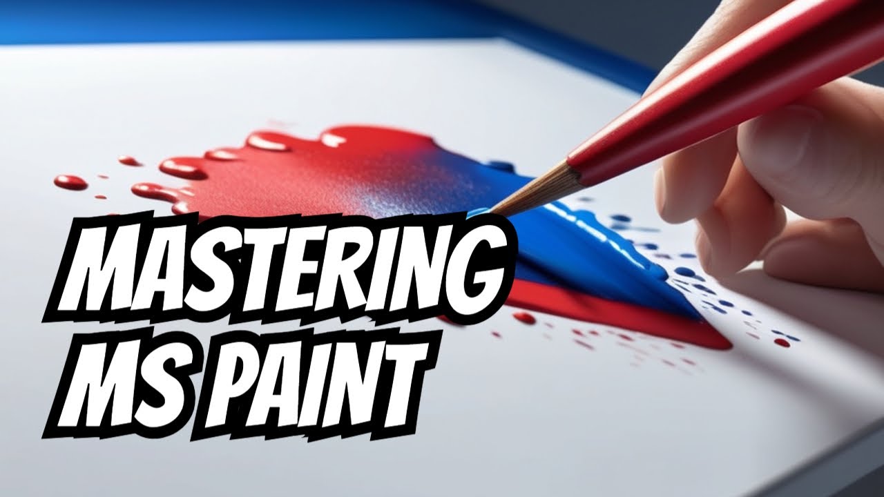 painting merge colors in MS paint - YouTube
