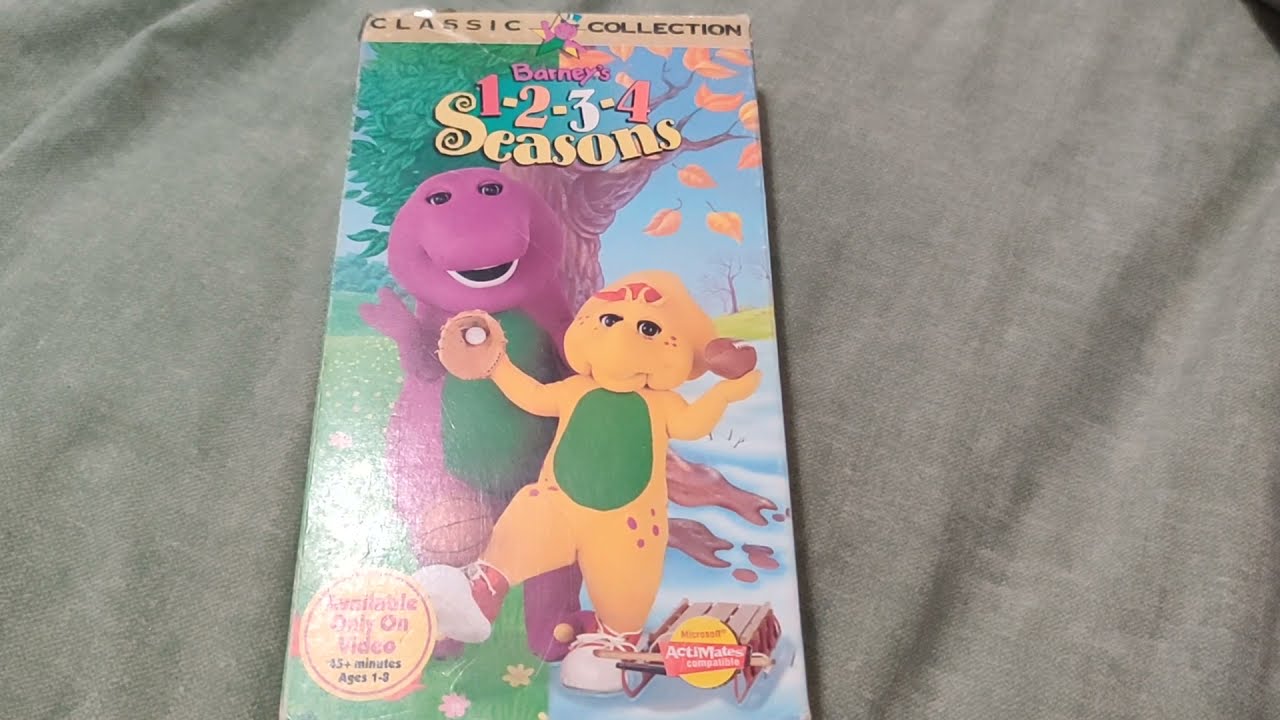 Barney - 1-2-3-4 Seasons VHS Overview! - YouTube