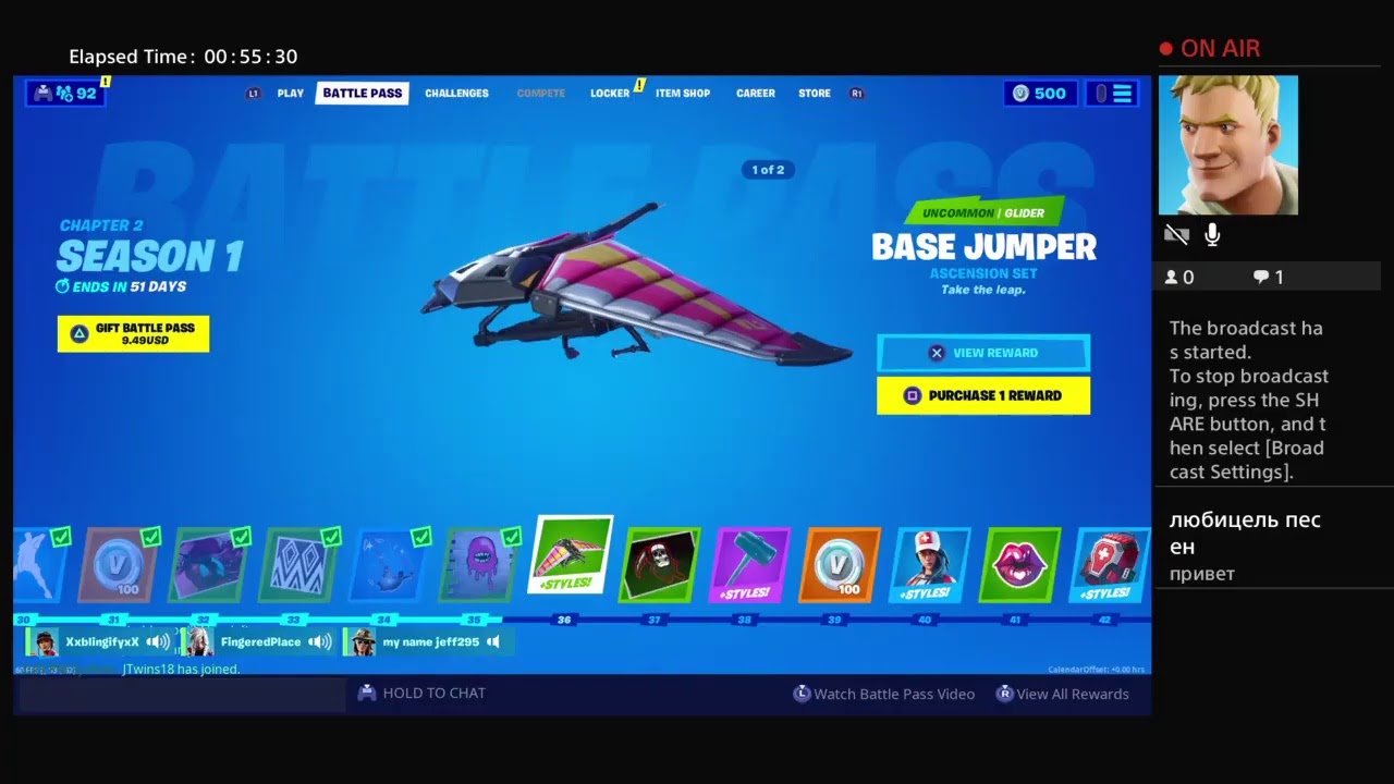 Fortnite Chapter 2 SEASON 1 game play #high kill #fortnite - YouTube