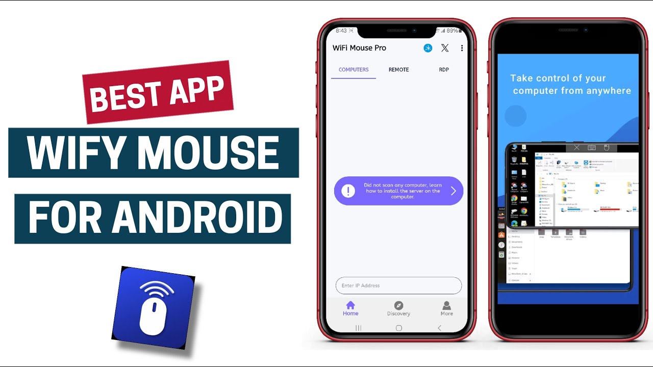 Best Wifi Mouse app for Android - YouTube