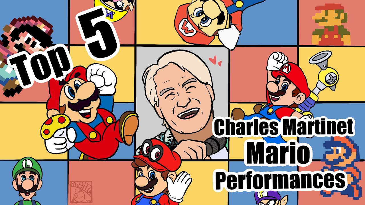 Charles Martinet's Top 5 Performances in Mario Games | Backlogged Top ...