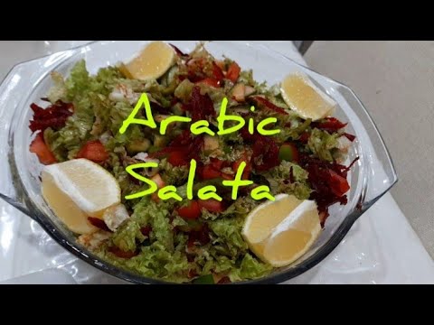 HOW TO MAKE ARABIC SALATA HEALTHY AND DELICIOUS!JDC TV - YouTube